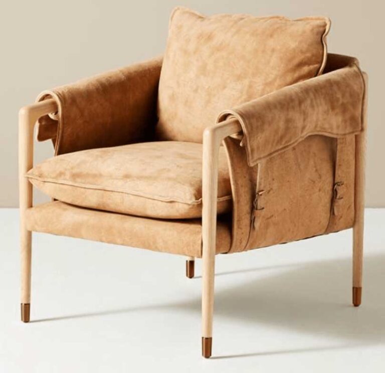 17 Best Modern Leather Accent Chair Styles (Save or Splurge)