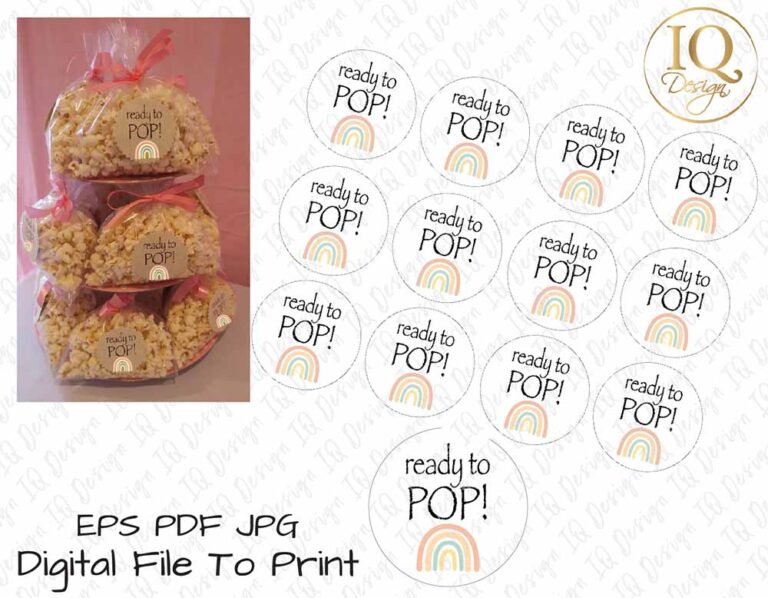 ready to POP! DIY Baby Shower Favor Printables