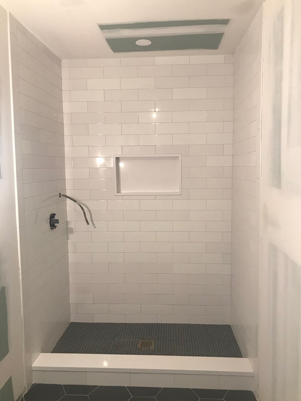 White Subway Tile Dye Lot Color Variations (Buyer Beware)