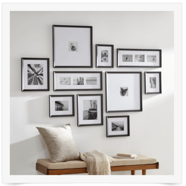 Gallery Wall Frames For Your Living Room Or Hallway