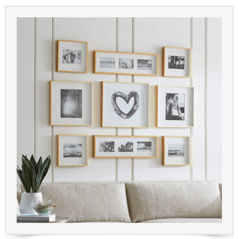 Gallery Wall Frames For Your Living Room Or Hallway