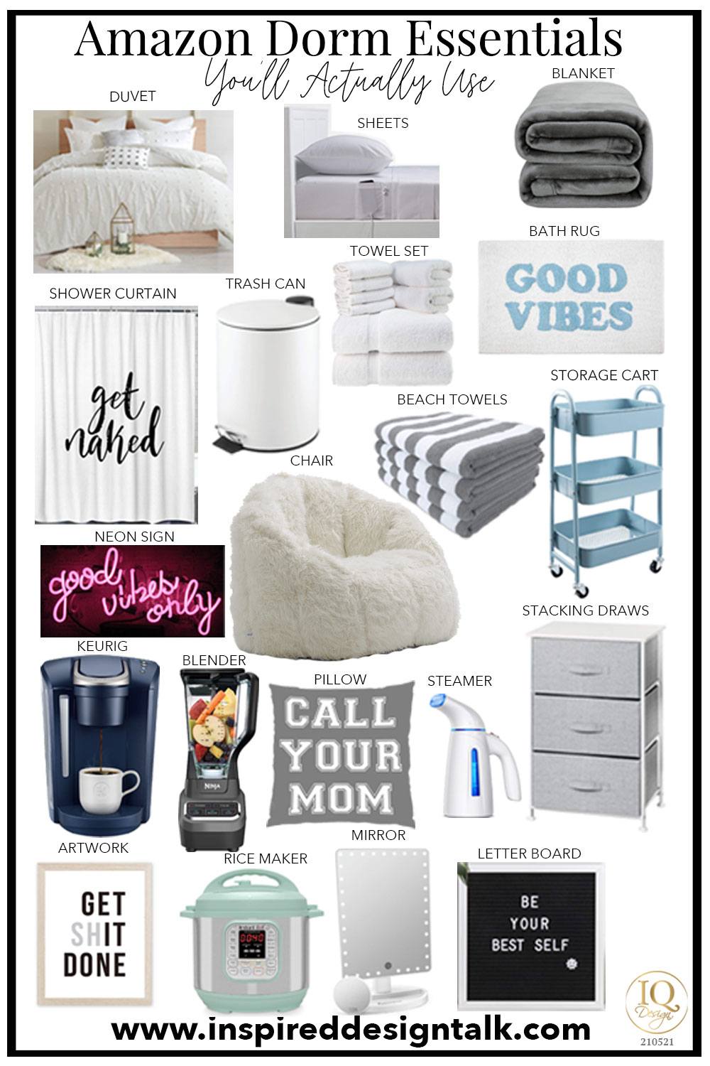 College Dorm Room Essentials (Ultimate Guide)