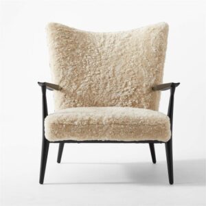 19 Shearling Chair Ideas That'll Make Your Living Room Cozy