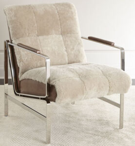 19 Shearling Chair Ideas That'll Make Your Living Room Cozy