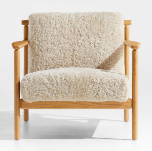 19 Shearling Chair Ideas That'll Make Your Living Room Cozy