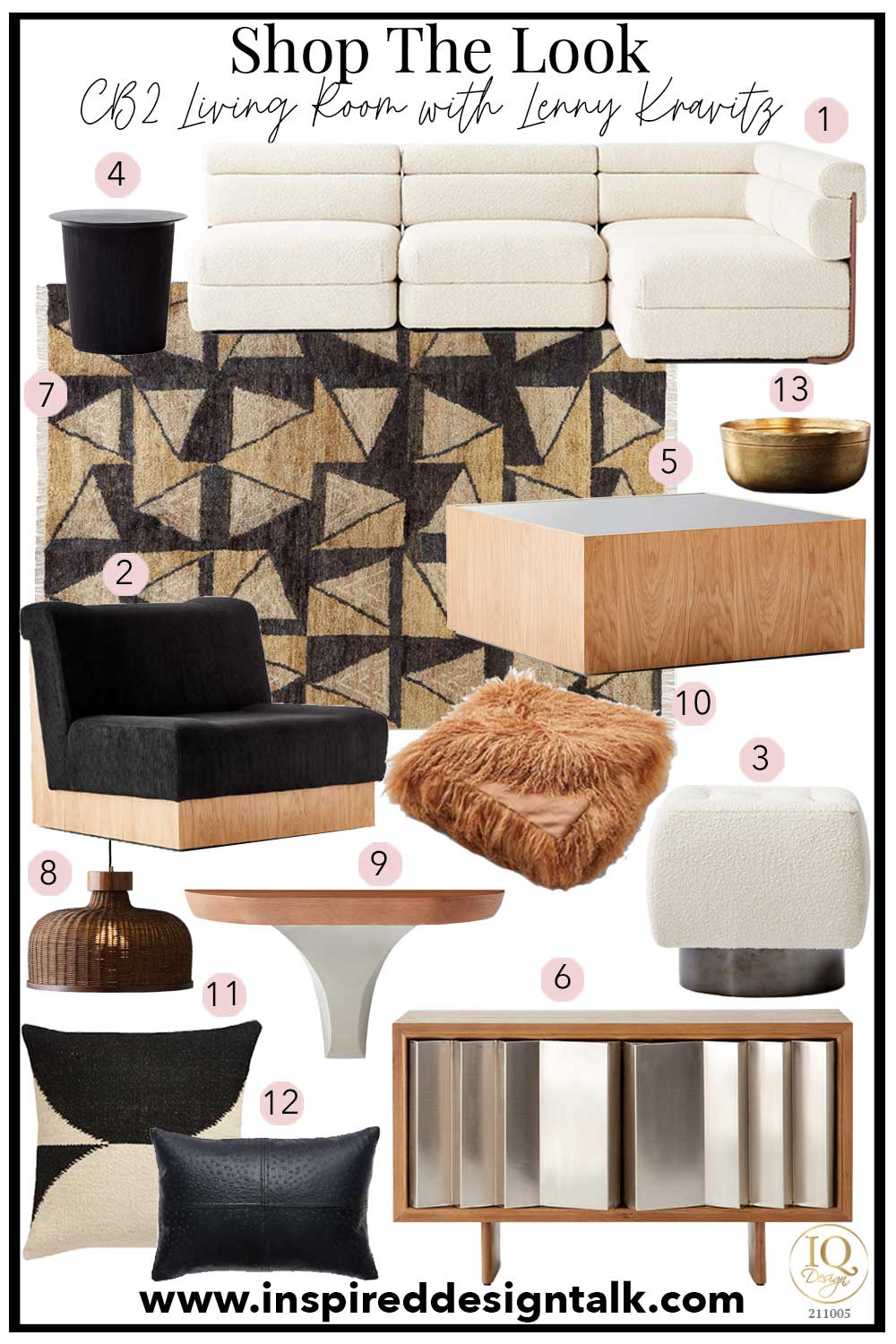 CB2 Living Room Design Inspiration (Shop The Look)