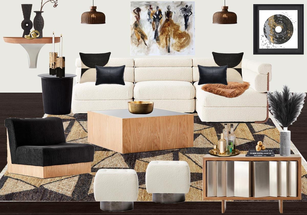 CB2 Living Room Design Inspiration (Shop The Look)
