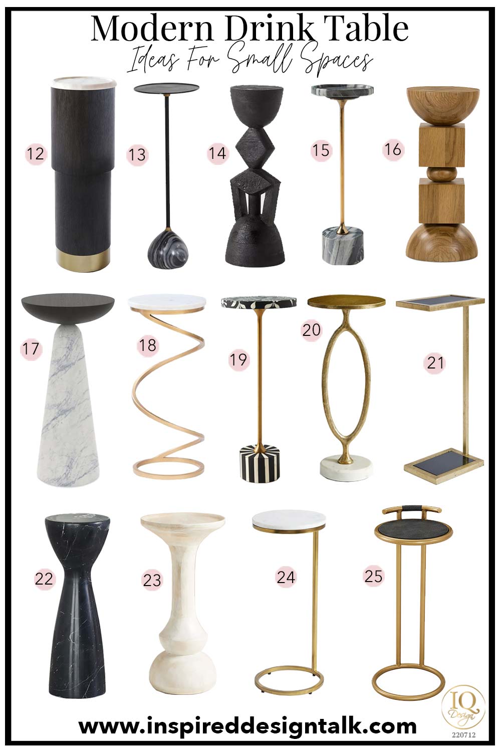 25 Best Drink Table Ideas For Your Living Room (Save or Splurge ...