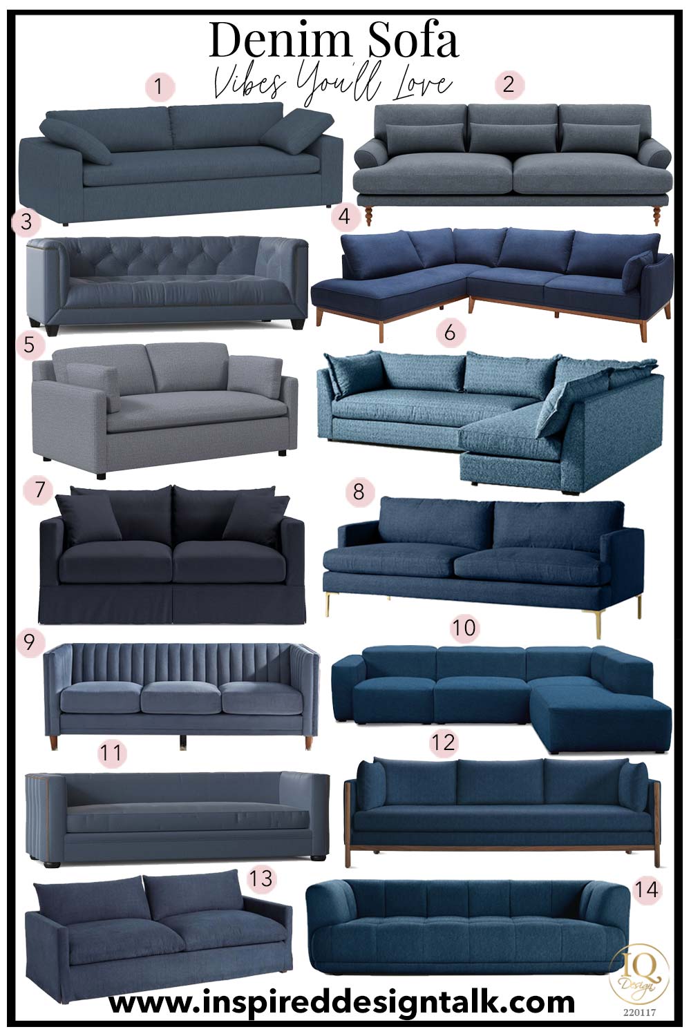 Best Denim Sofa Ideas (Splurge or Save)