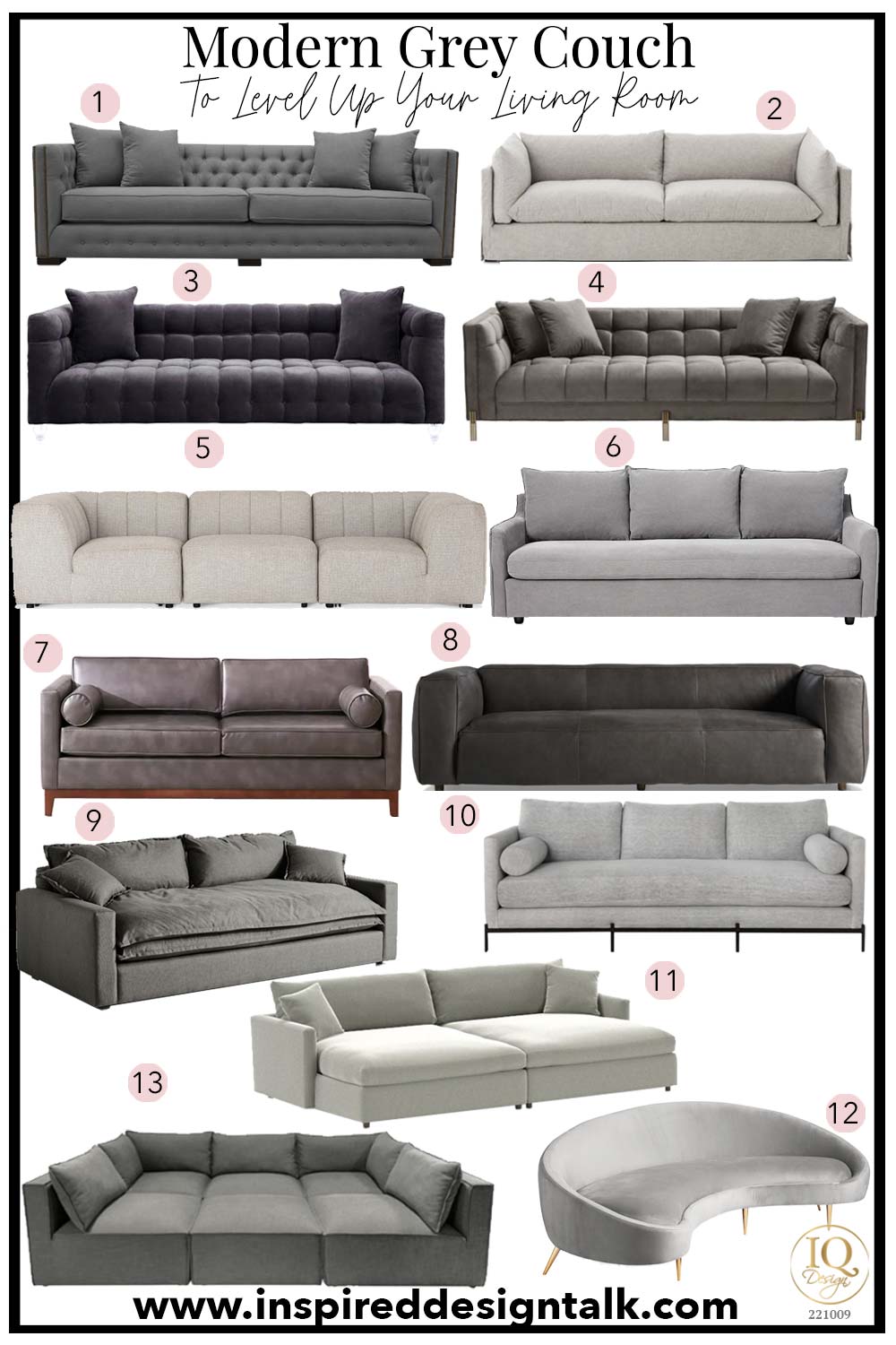 Modern Grey Couch Ideas For Your Living Room Design