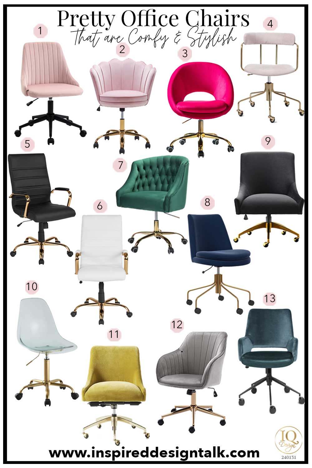 13 Cute Office Chairs For Your Cloffice Design