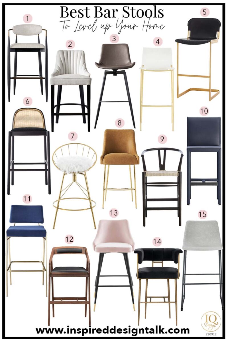 21 Best Bar Stools You Can Buy Online (Save or Splurge)