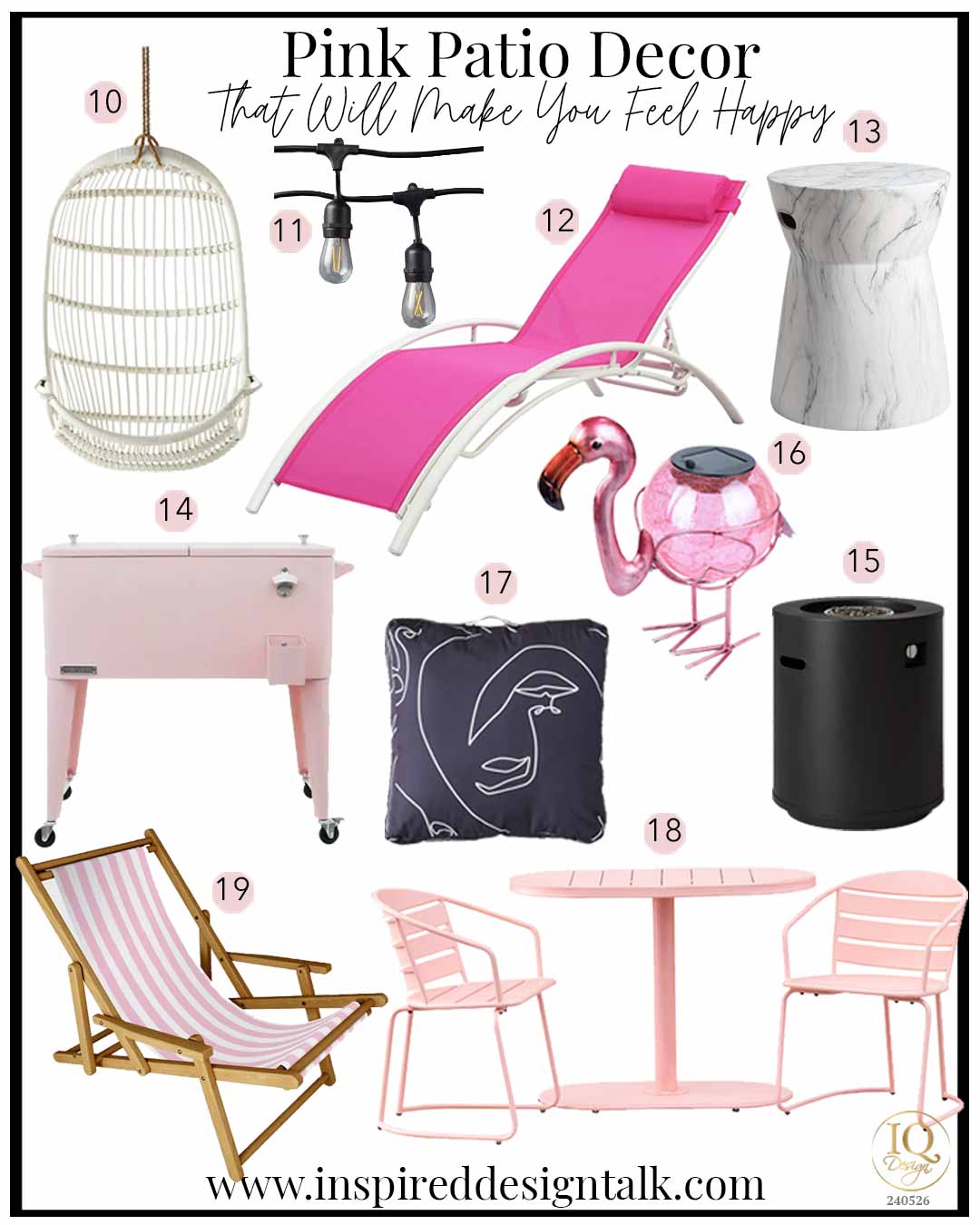 19 Pink Patio Furniture Finds You’ll Love This Season