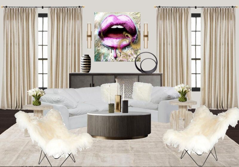 Cloud Sectional Dupe Living Room Inspiration (Shop The Look)