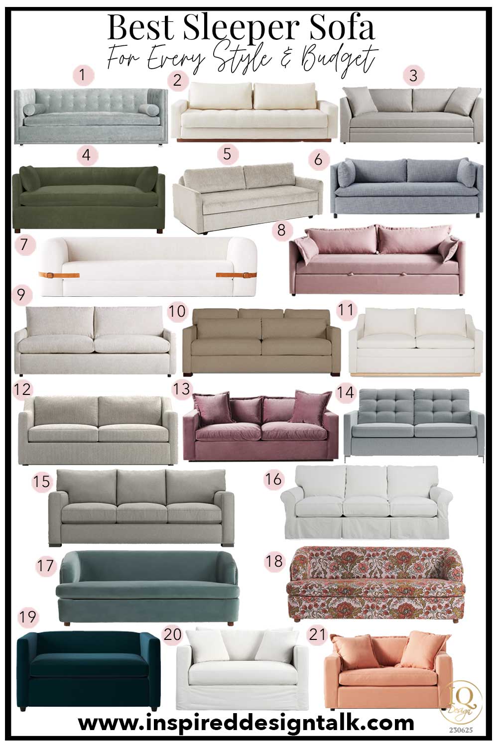 Best Sleeper Sofa Styles For Every Budget 2025