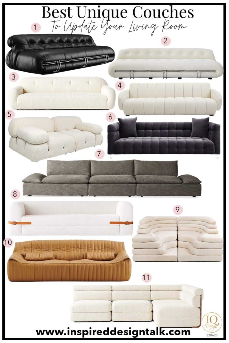 Best Unique Couches For Your Living Room 2025