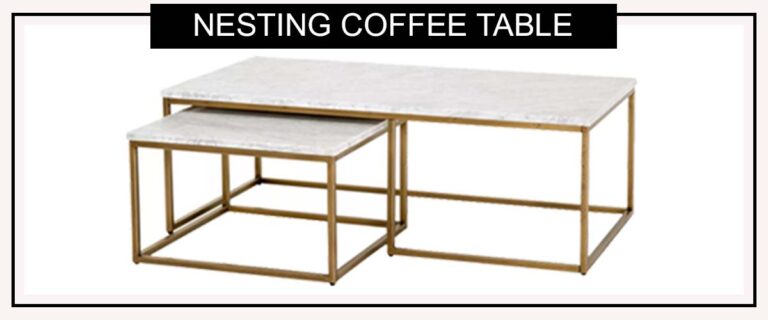 13 Modern Nesting Coffee Tables (Save or Splurge)