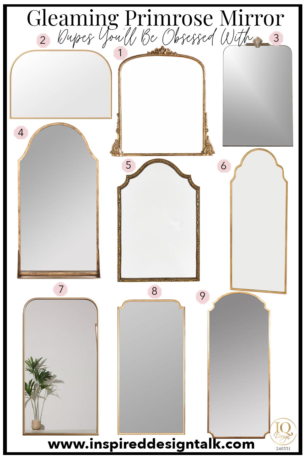 21 Gleaming Primrose Mirror Look Alikes That Are Even Better