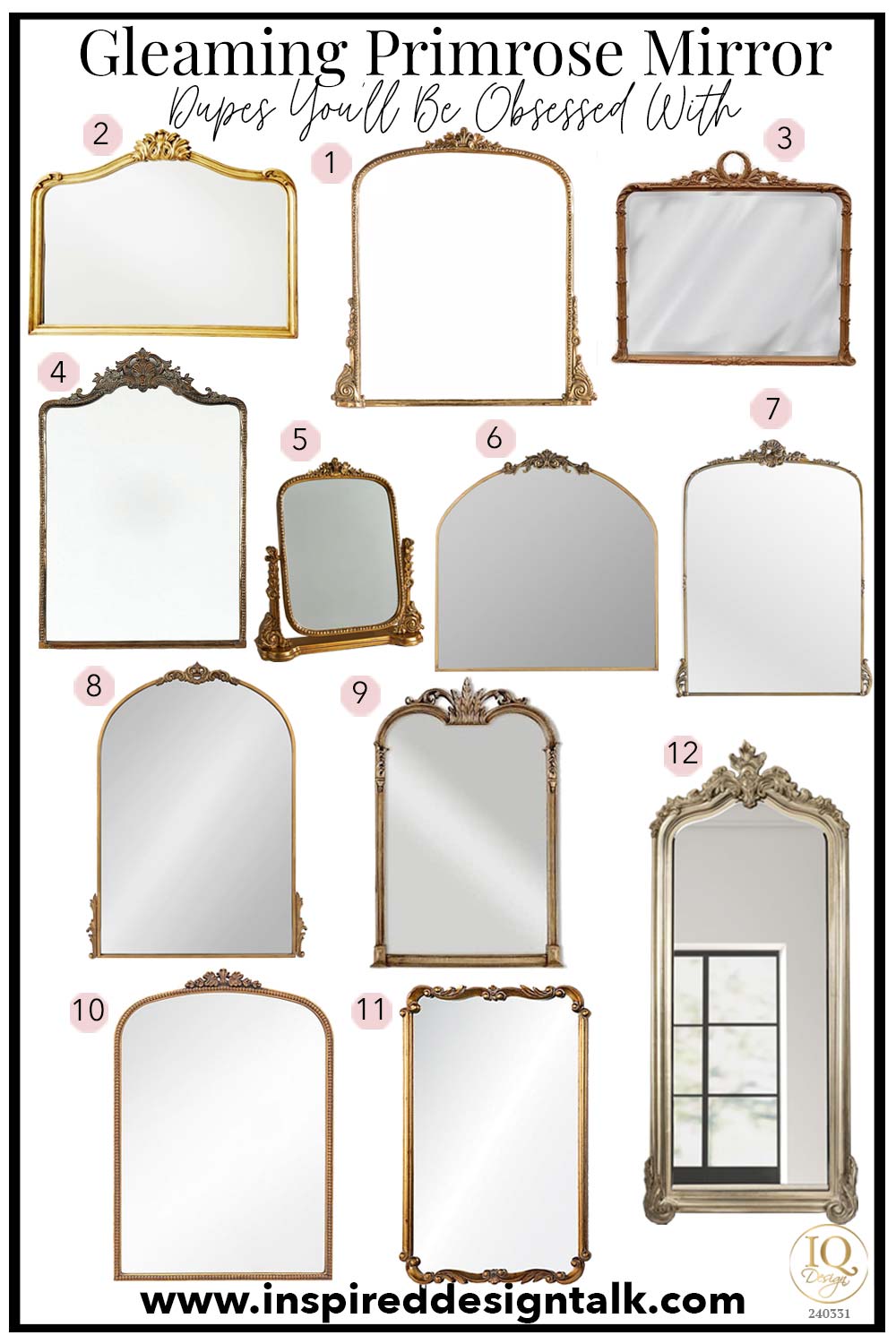 21 Gleaming Primrose Mirror Look Alikes That Are Even Better