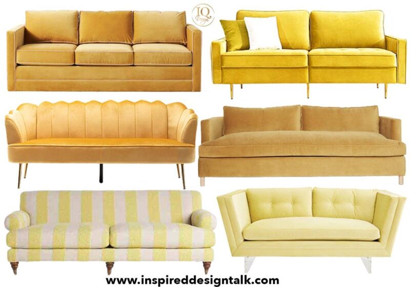 Yellow Sofa Ideas To Make Your Living Room Warm And Sunny