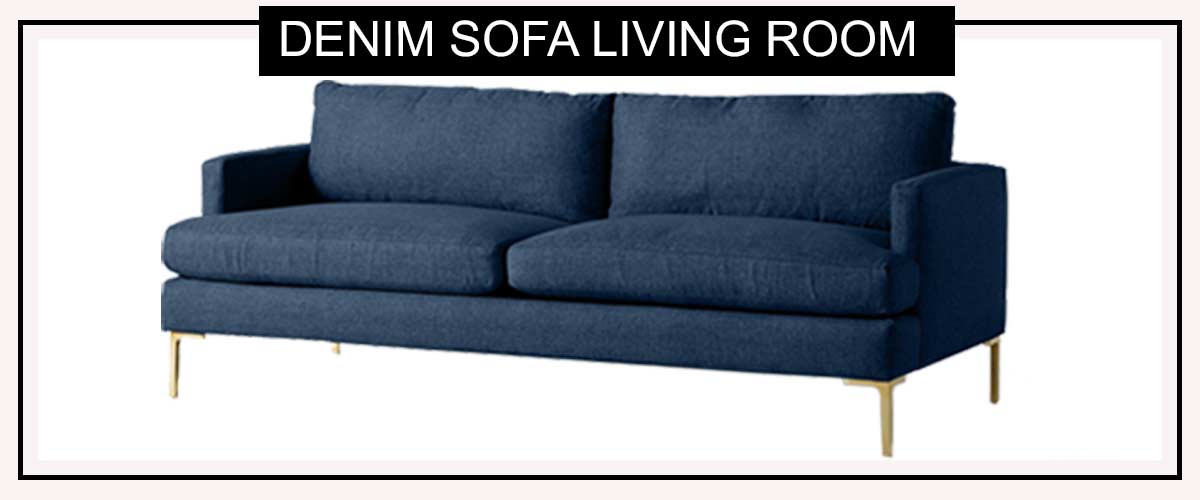 10 Denim Sofa Ideas That Are Like Your Favorite Jeans