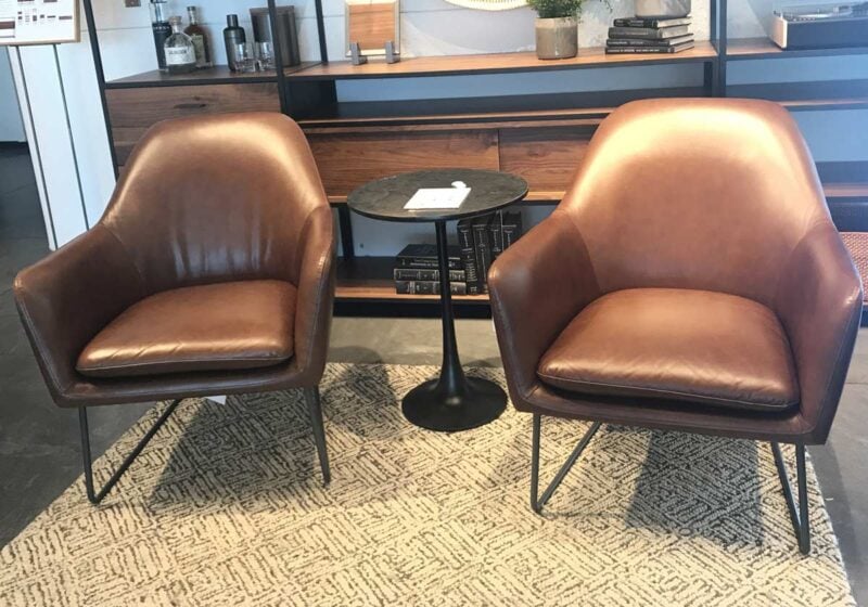 17 Best Modern Leather Accent Chair Styles (Save or Splurge)