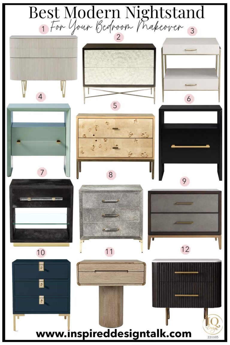 Best Modern Nightstand Ideas For Your Bedroom