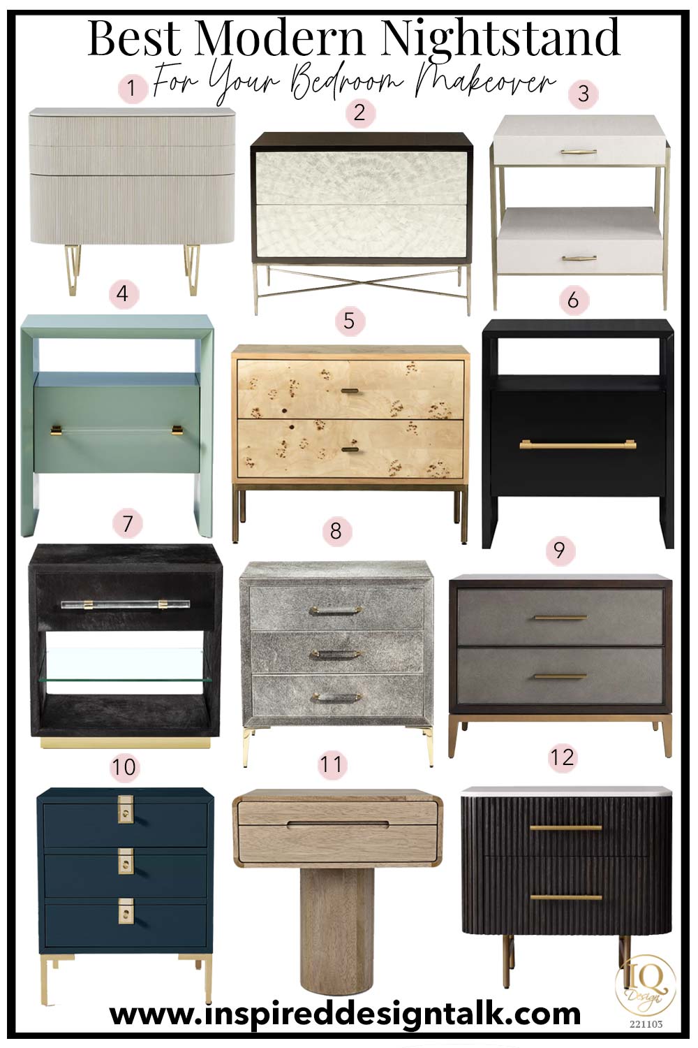 Best Modern Nightstand Ideas For Your Bedroom