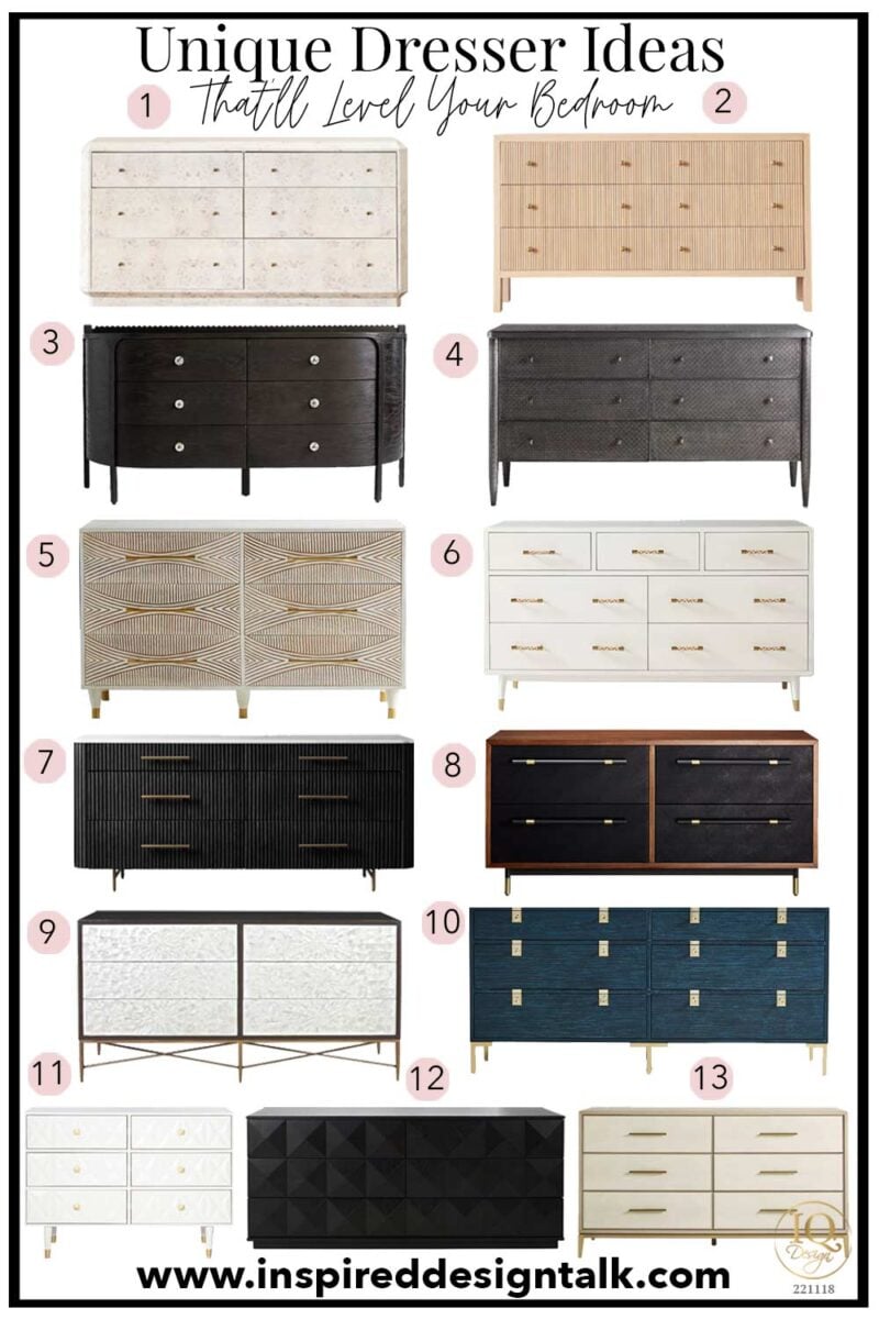 Unique Dresser Ideas For Your Bedroom
