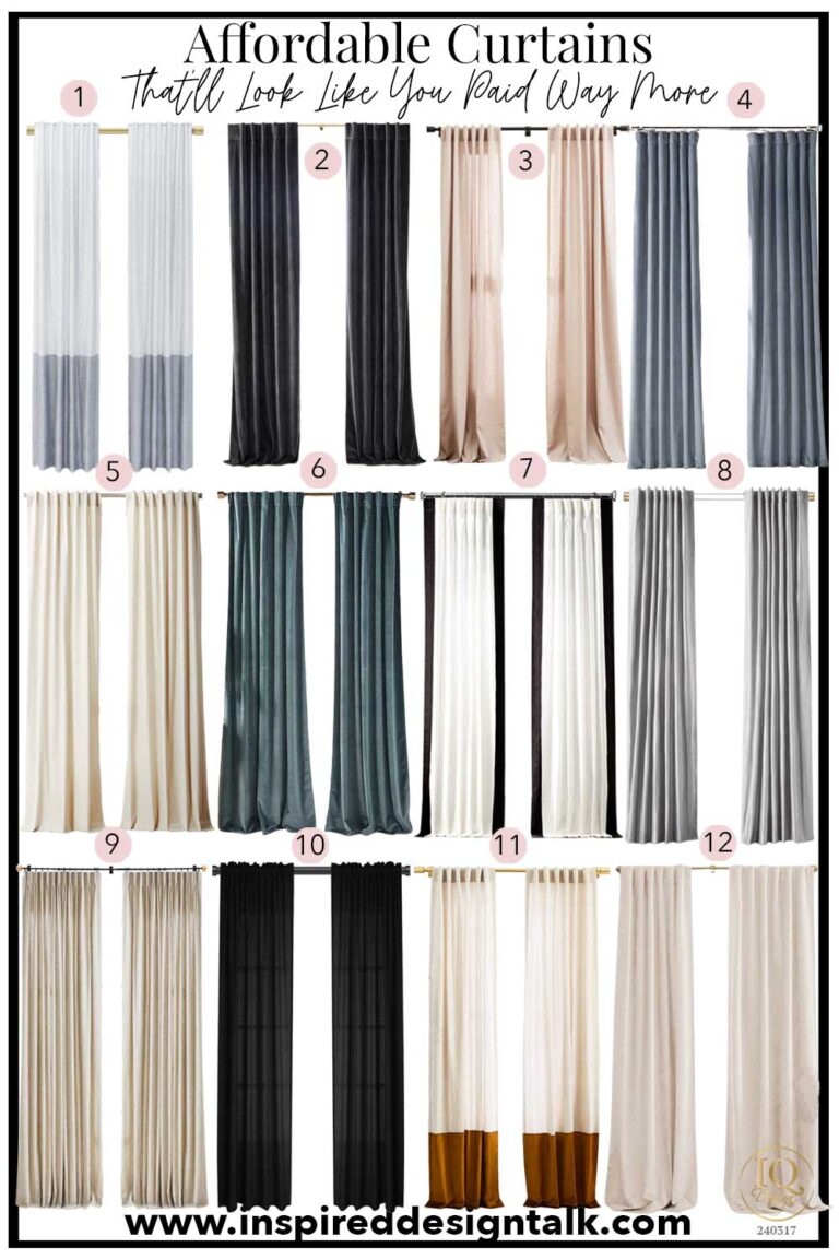 12 Affordable Curtains That'll Look Way More Expensive
