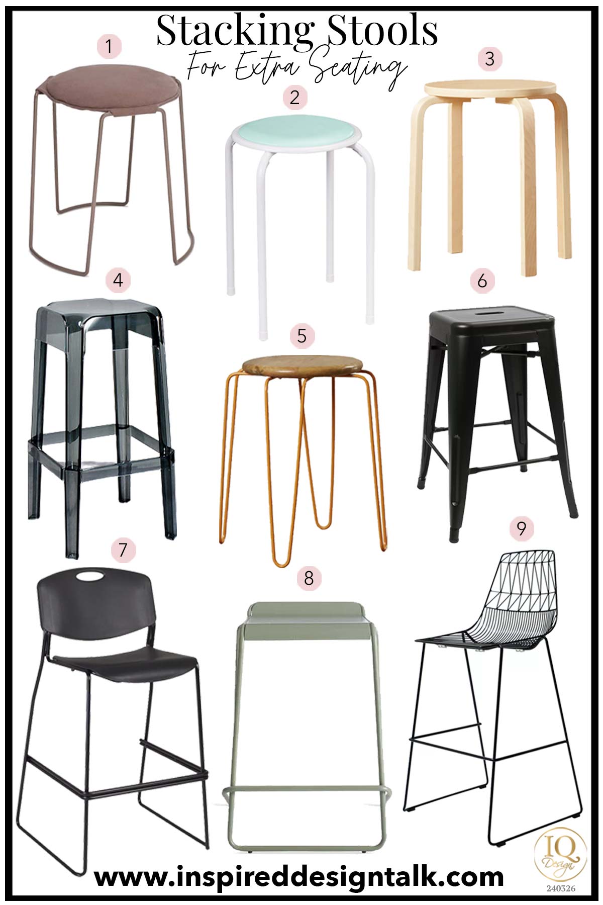 9 Best Stacking Stools To Add Extra Seating In Your Kitchen