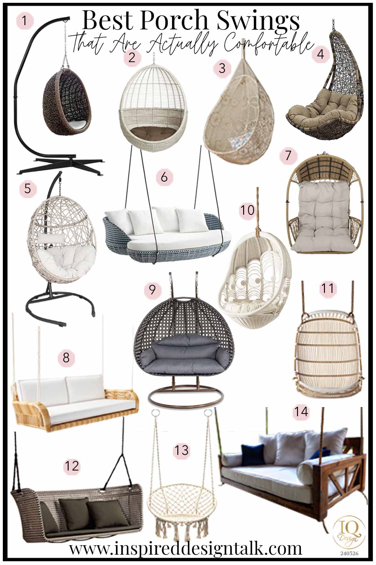 13 Stylish Porch Swings To Upgrade Your Outdoor Space