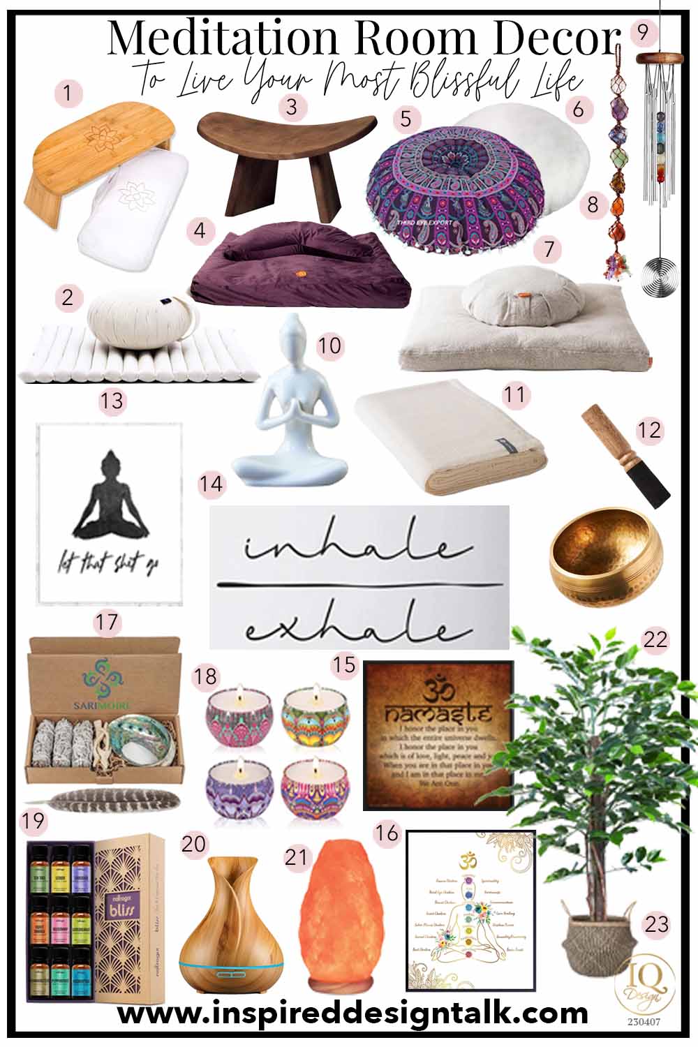 23 Meditation Room Decor That'll Get You In Your Flow