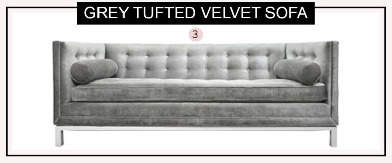 Best Velvet Tufted Sofa Styles For Your Living Room Design
