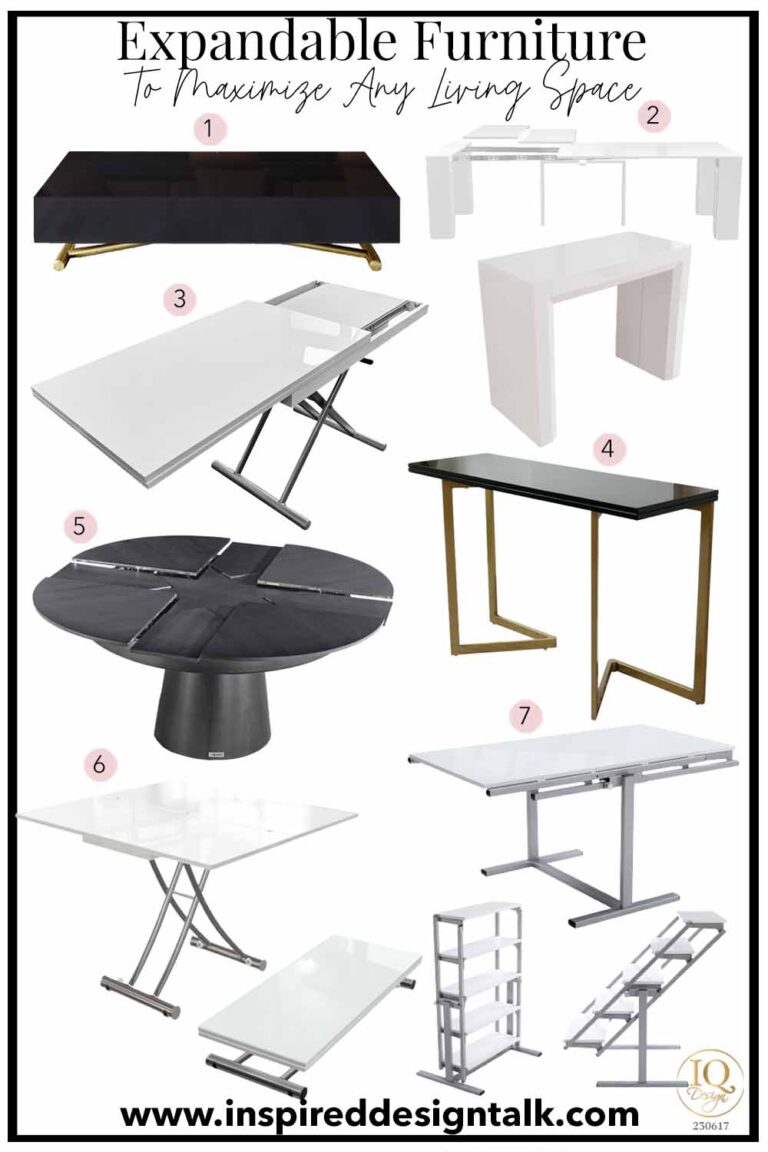 The Best Expandable Furniture for Small Spaces