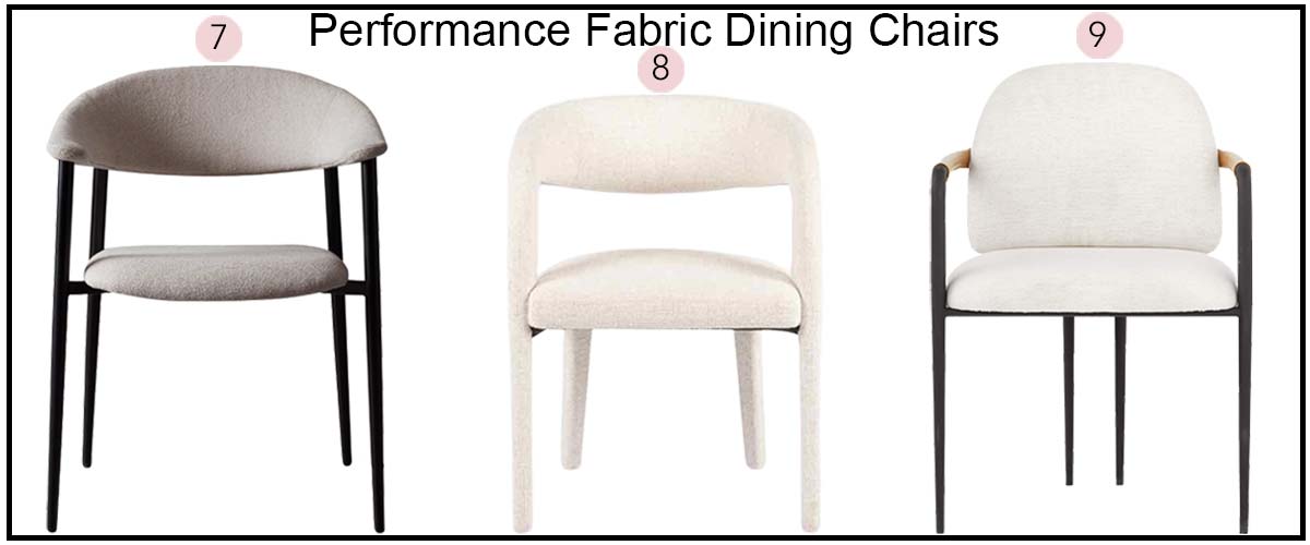 9 Performance Fabric Chairs That Are Stain Resistant