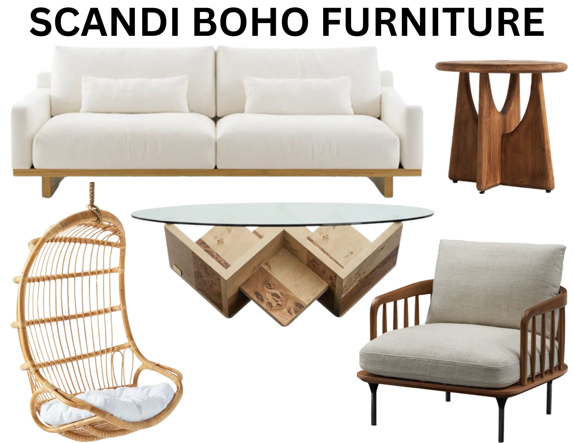 Scandi Boho Living Room: Blending Nordic-Bohemian Aesthetics