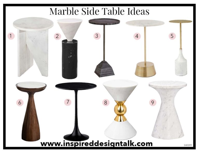 Living Room Side Table Ideas That Are Functional And Stylish