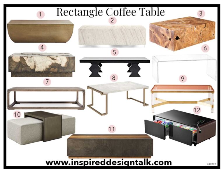 How To Choose A Coffee Table For Your Living Room