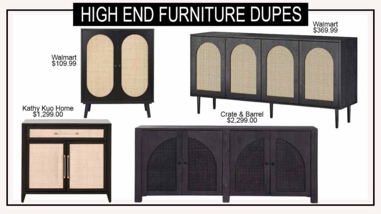 Designer Home Look For Less: High-End Affordable Dupes