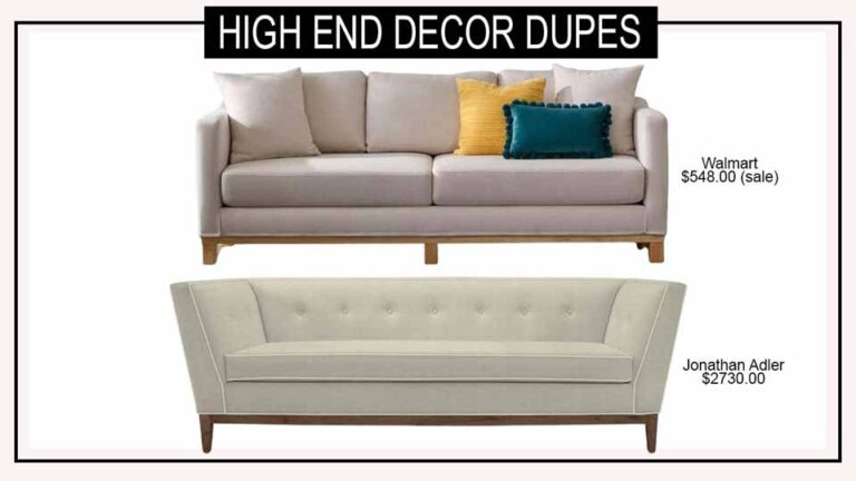 Designer Home Look For Less: High-End Affordable Dupes