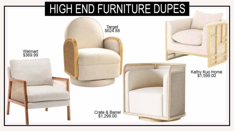 Designer Home Look For Less: High-End Affordable Dupes