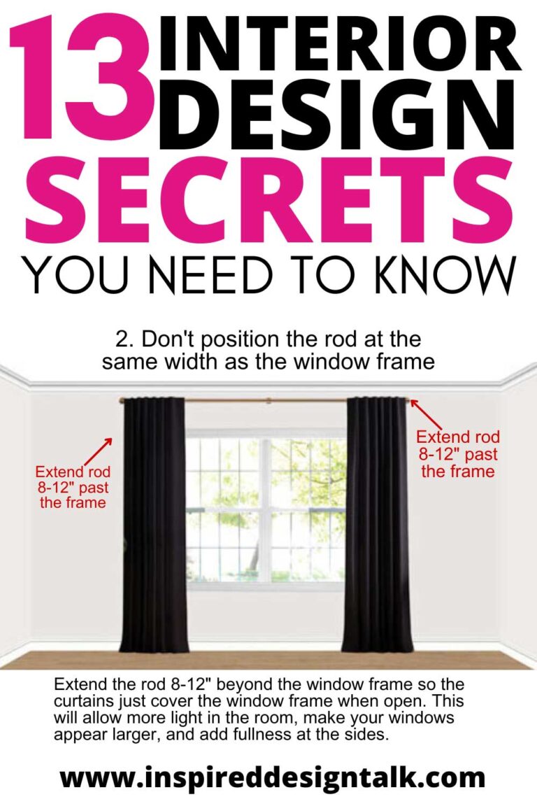 13 Interior Design Secrets For A Designer Look On A Budget