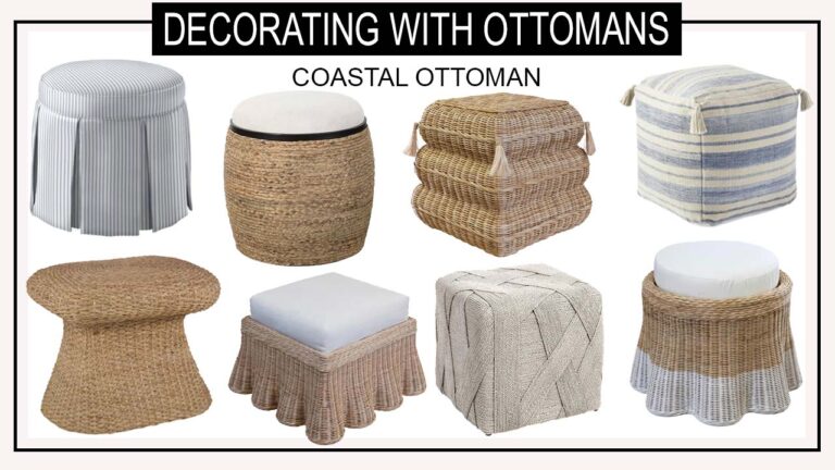 13 Ottoman Decorating Ideas That'll Elevate Your Home