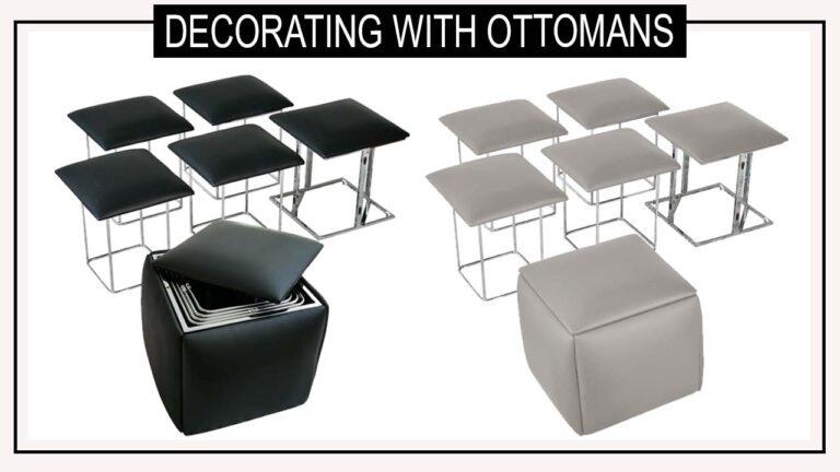 13 Ottoman Decorating Ideas That'll Elevate Your Home