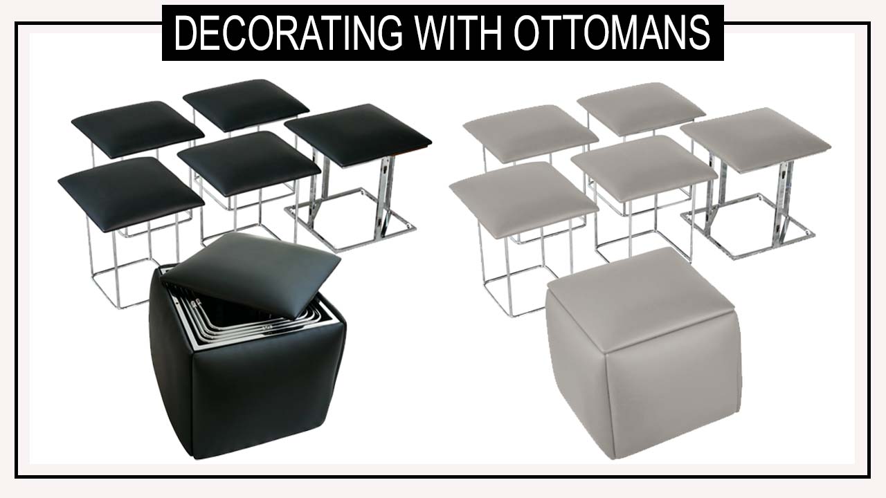 13 Ottoman Decorating Ideas That'll Elevate Your Home
