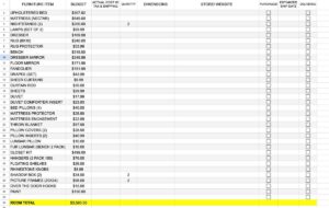 Must Have Bedroom Essentials List And How Much It'll Cost