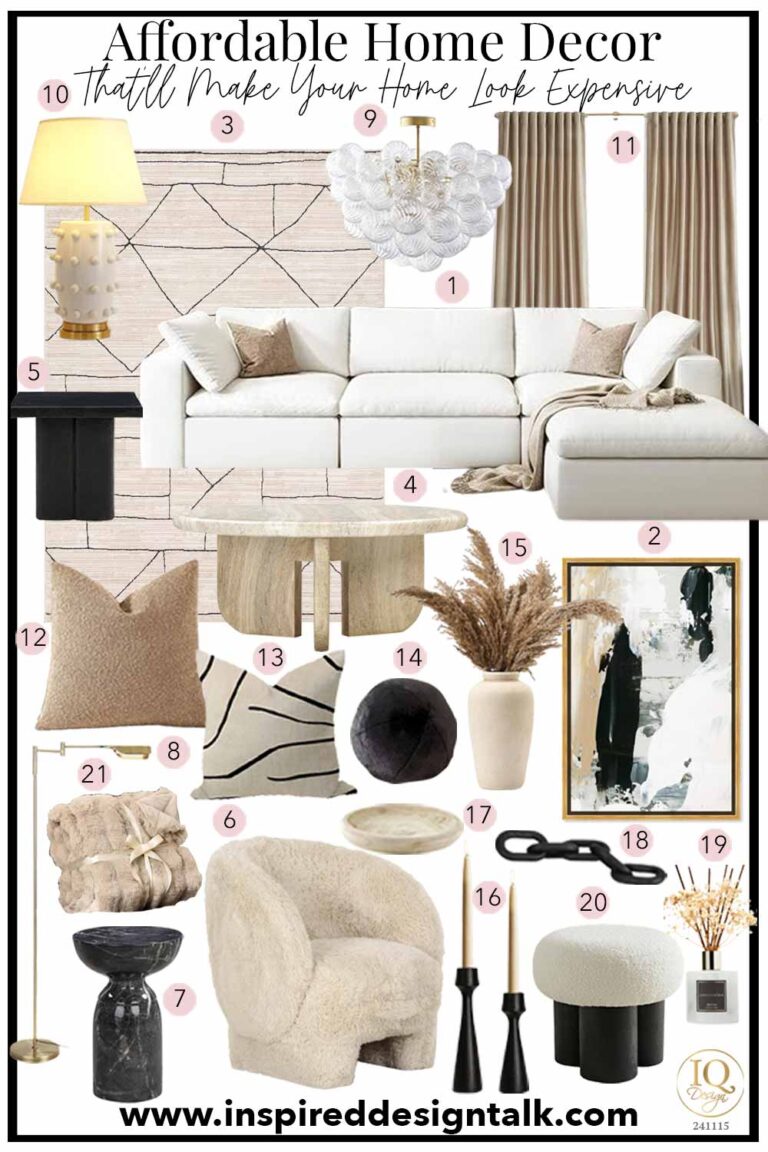 Affordable Home Decor From Amazon: Luxe Look for Less