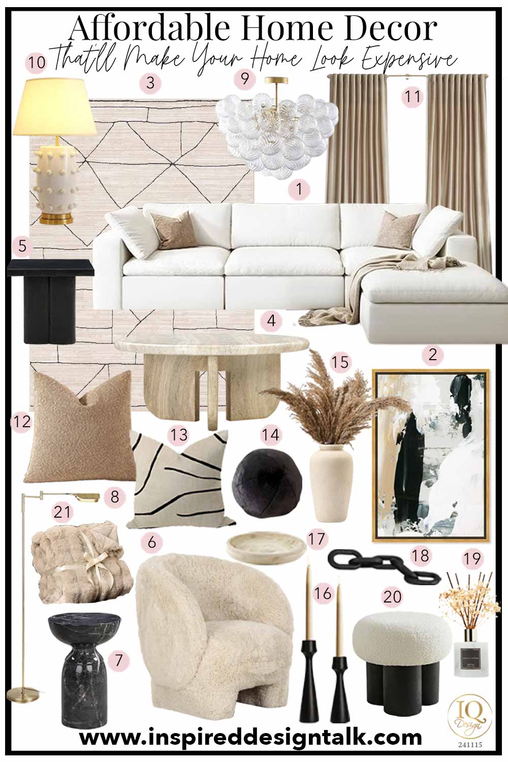 Affordable Home Decor From Amazon: Luxe Look for Less