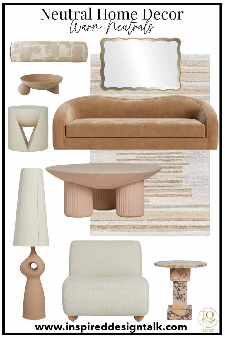 10 Neutral Home Decor Ideas: Not All Neutrals Are the Same!